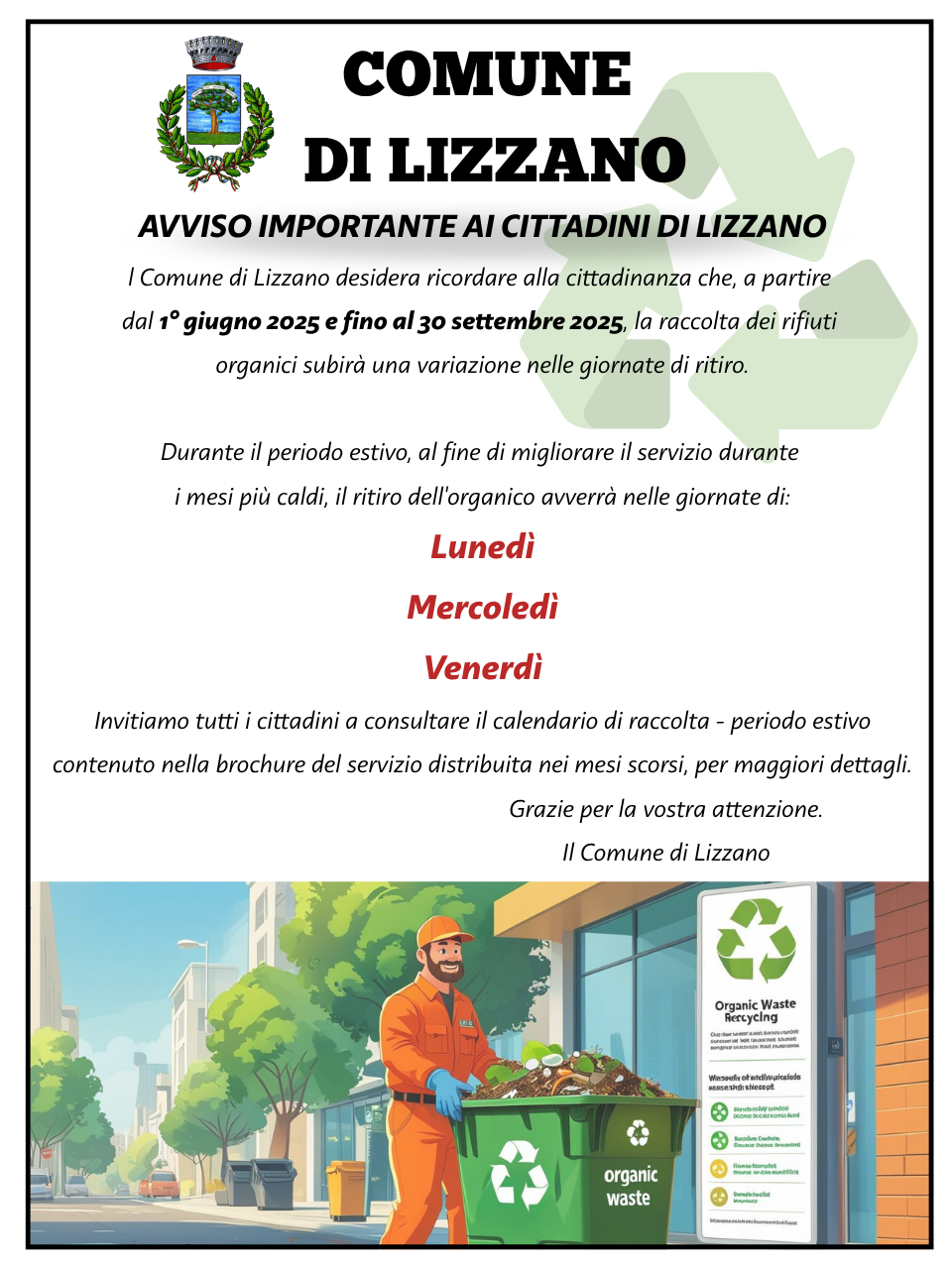 Comune di Lizzano - Portale istituzionale